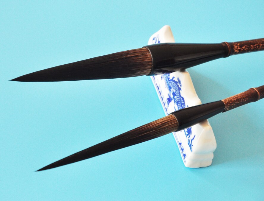 2pcs/pack Bear Hair Chinese Calligraphy Brush Arti... – Vicedeal