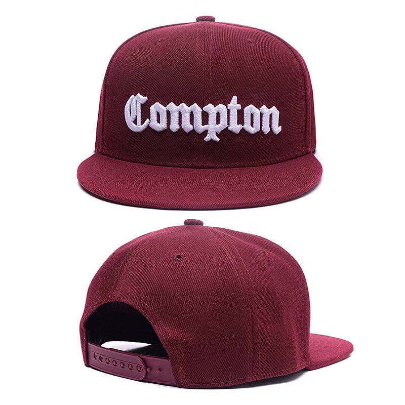 Snapback Compton Hip Hop Cap for Men and Women Dad... – Vicedeal