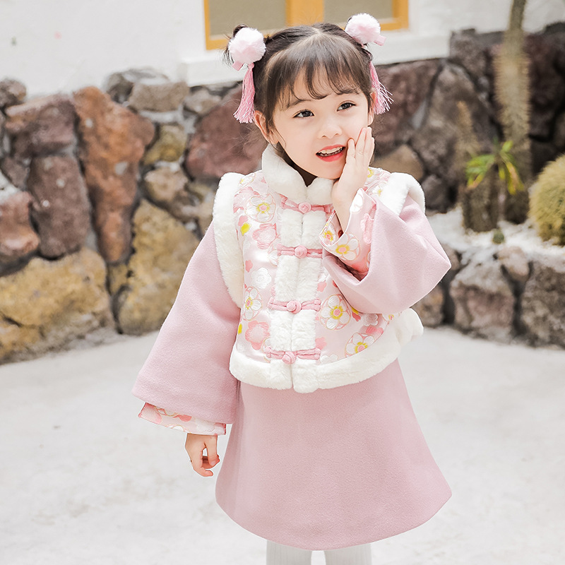 Children's Tang Suit Han Suit Chinese Style Re... – Grandado