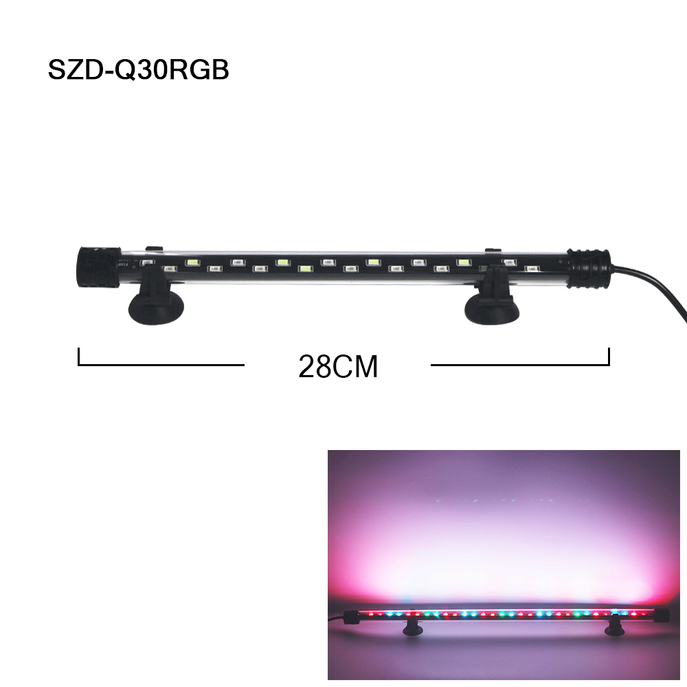 Luz de aquário led à prova d'água, lâmpada par... – Vicedeal