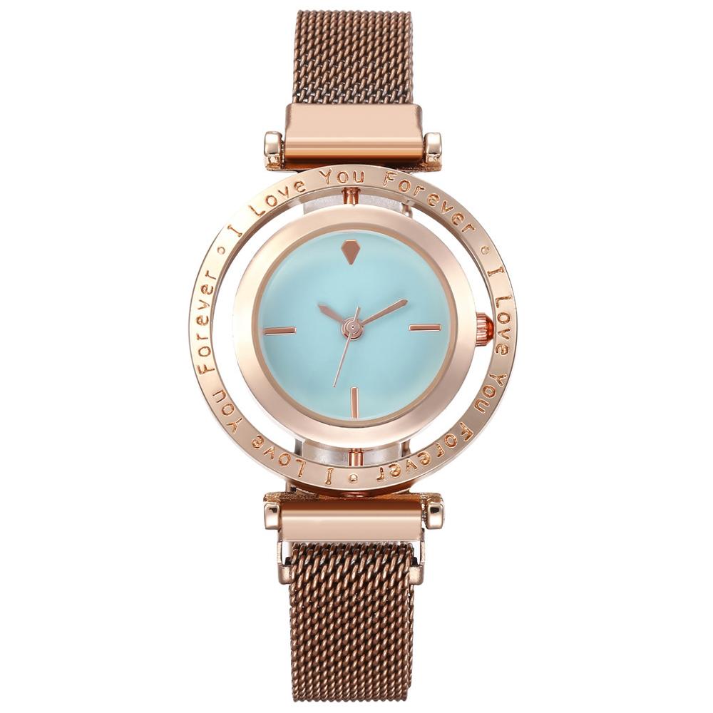 Couple Watch Valentine's Day Stainless steel strip... – Grandado