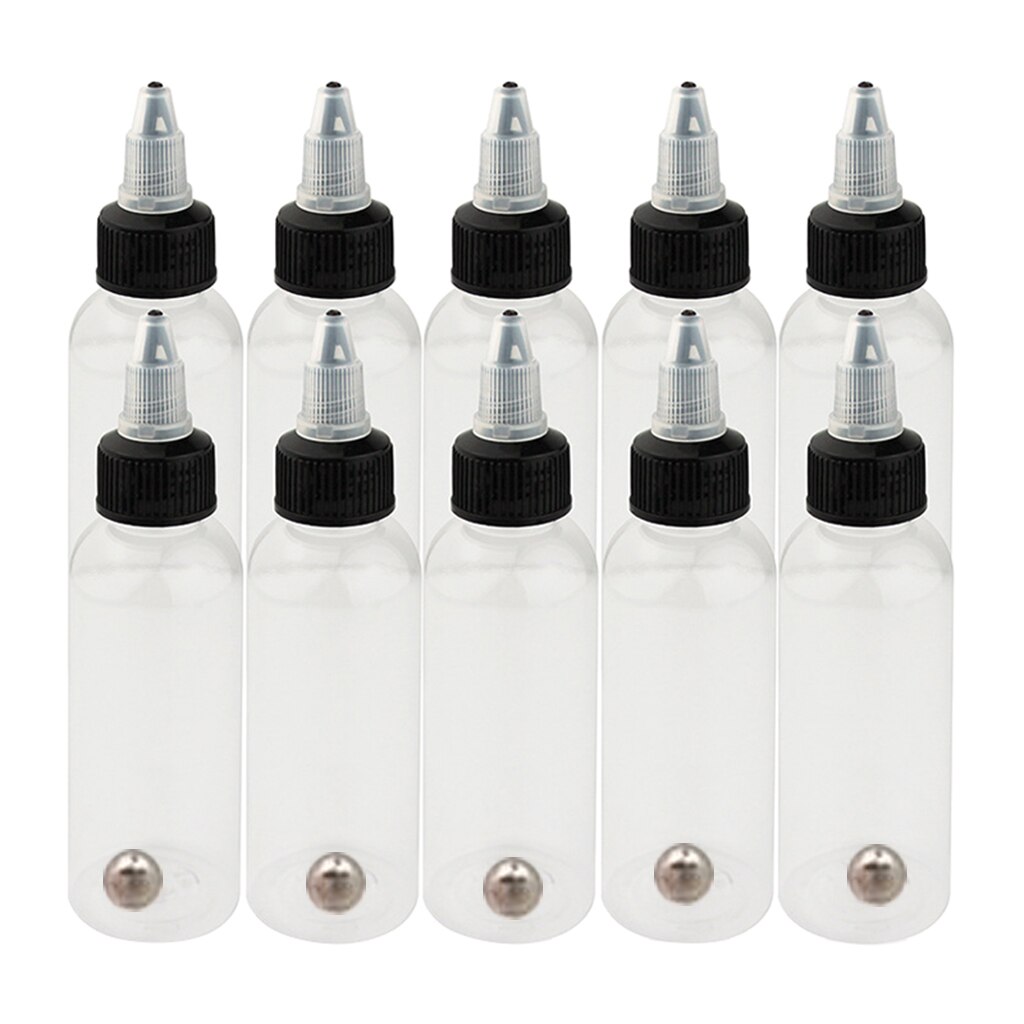 10x 30/50/60/120/250ml Tattoo Airbrush Ink Bottles... – Grandado