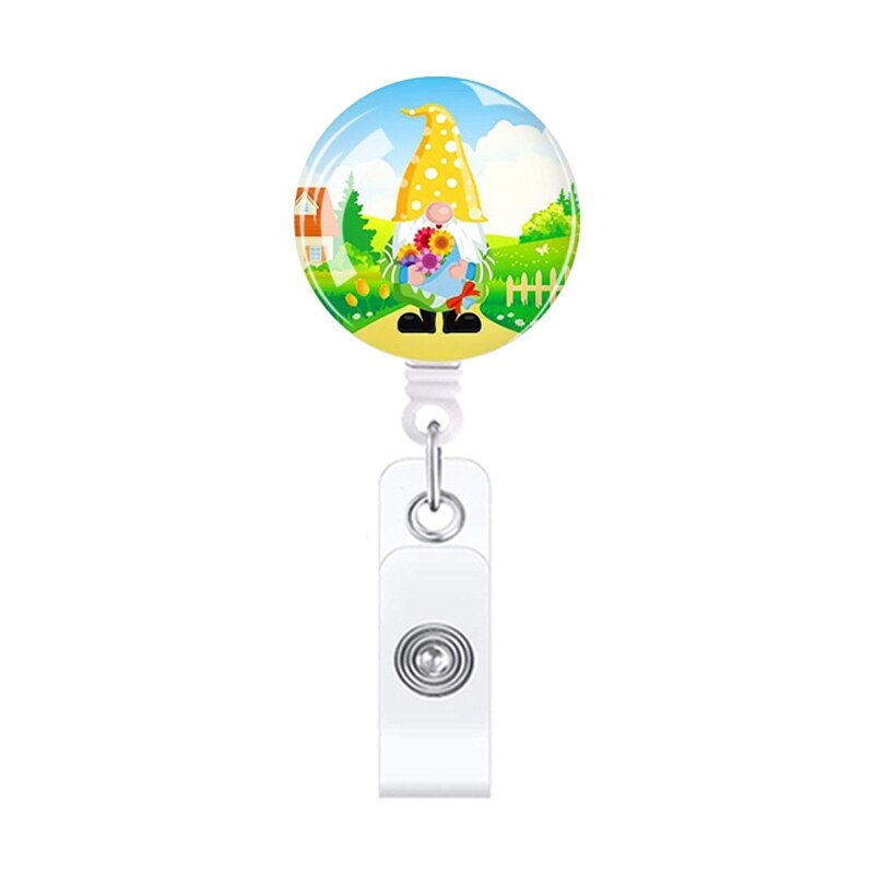 Leuke Badge Reel Retractable Met Draaibare Clip Di... – Grandado