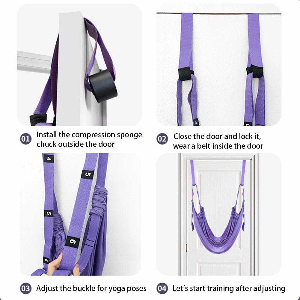 Door Mount Home Gym Fitness Dance Inversion Assist... – Grandado