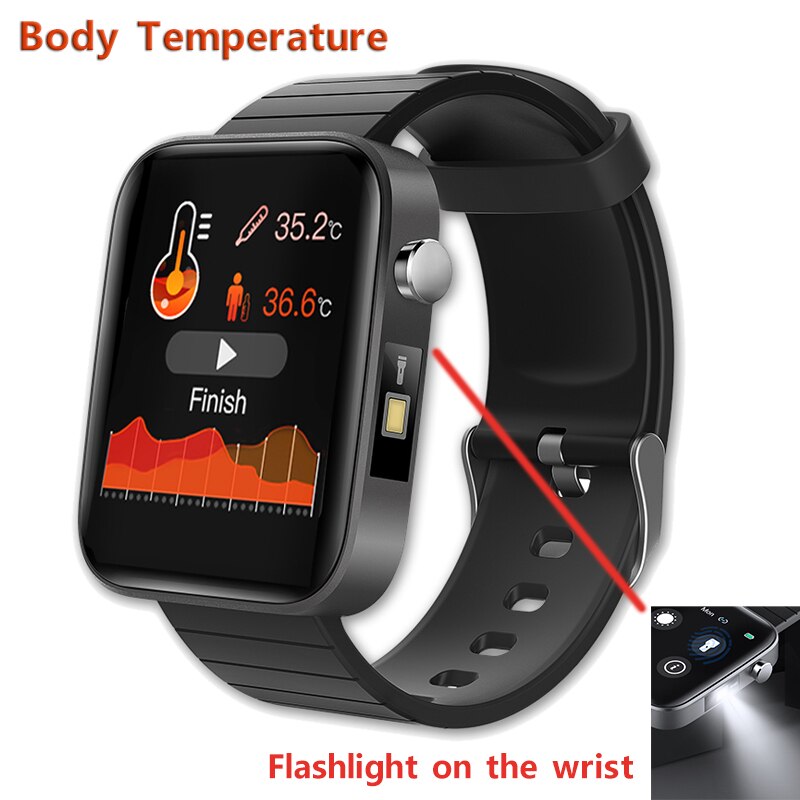 2020 nova T68 Moda Relógio Inteligente Homens Temp... – Grandado