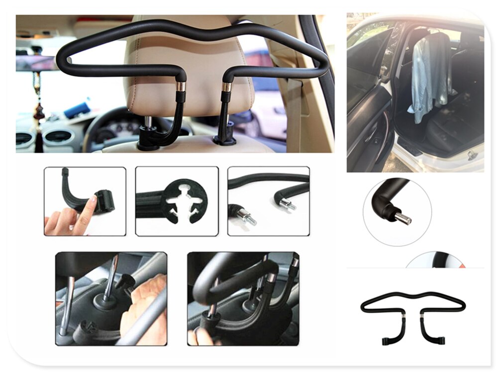 Auto seat terug PU rvs hanger pak auto accessoires... – Grandado