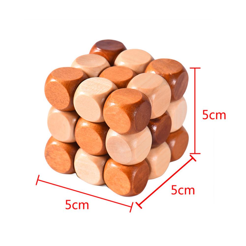 Dice Shape Brain Teaser Puzzles Intellectual Toys ... – Grandado