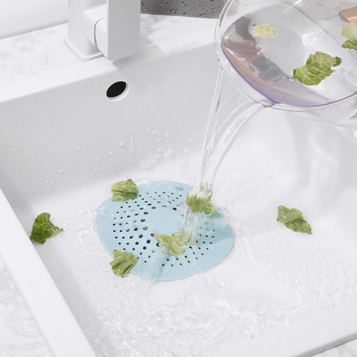 Silicone Sink Drain Filter Bathtub Hair Catcher St... – Grandado