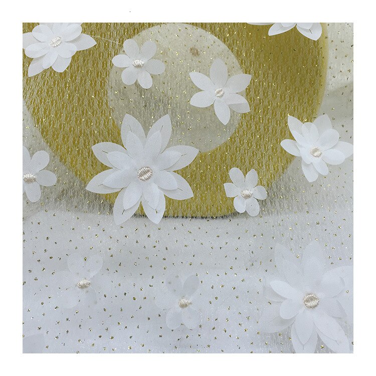 140x100cm Flower Little Daisy Hollow Floral Weddin... – Grandado