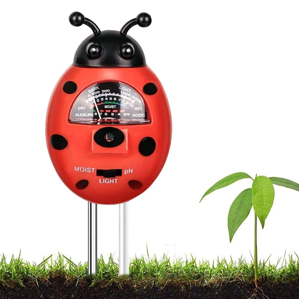 3 In 1 Boden Ph Tester Langlebig Ph Metro Boden PH... – Vicedeal