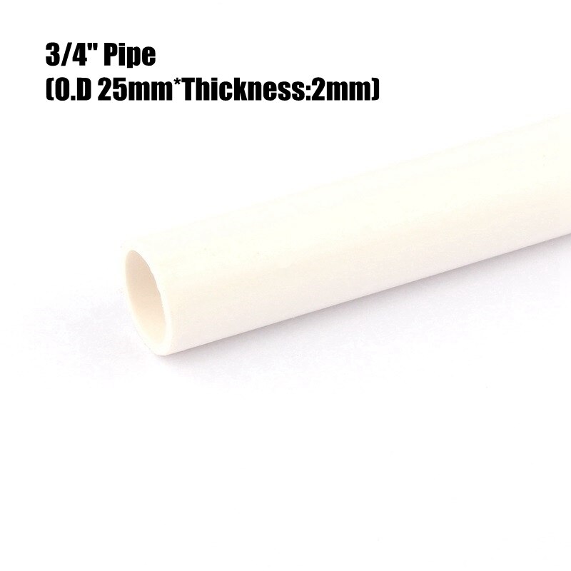 1 st 50 cm (19 "Lengte) 3/4" (OD 25mm * 2mm) PVC W... – Grandado