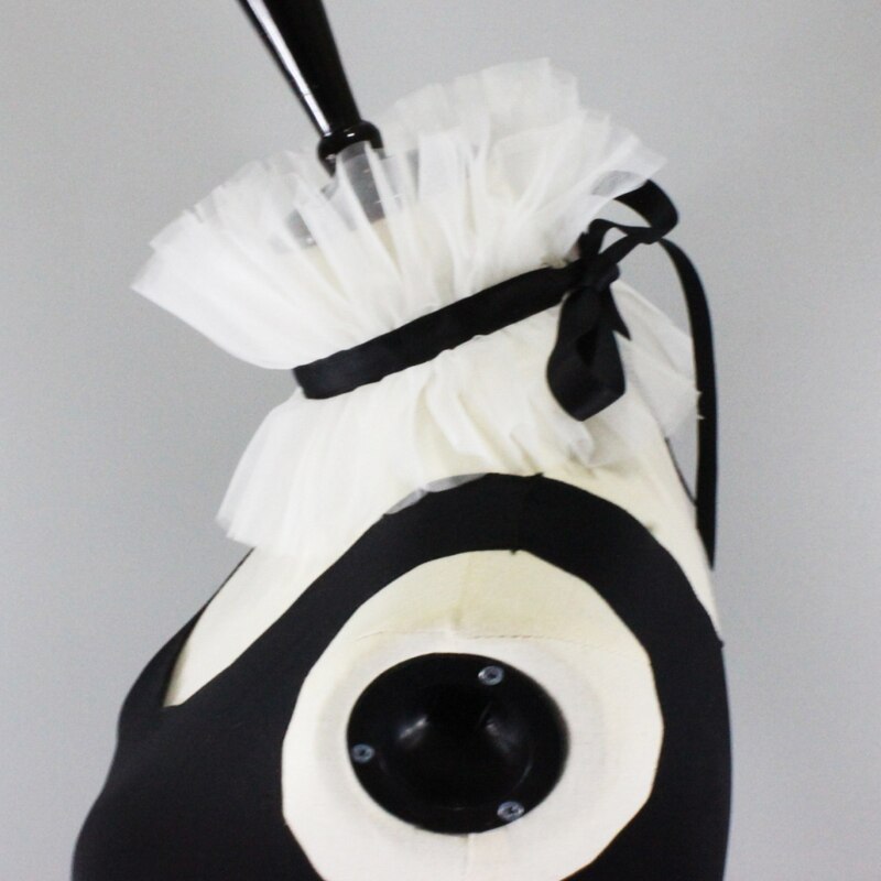 Women Victorian Vintage Mesh Ruffled Stand False C... – Grandado