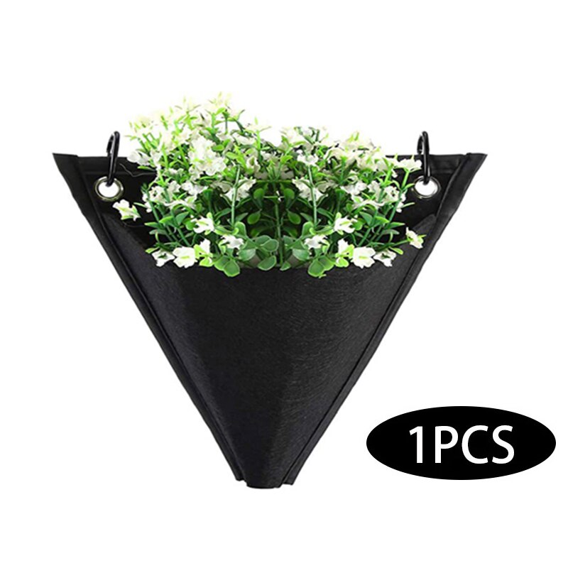 Wall-Mounted Succulent Plant Pot Triangle Hanging ... – Grandado