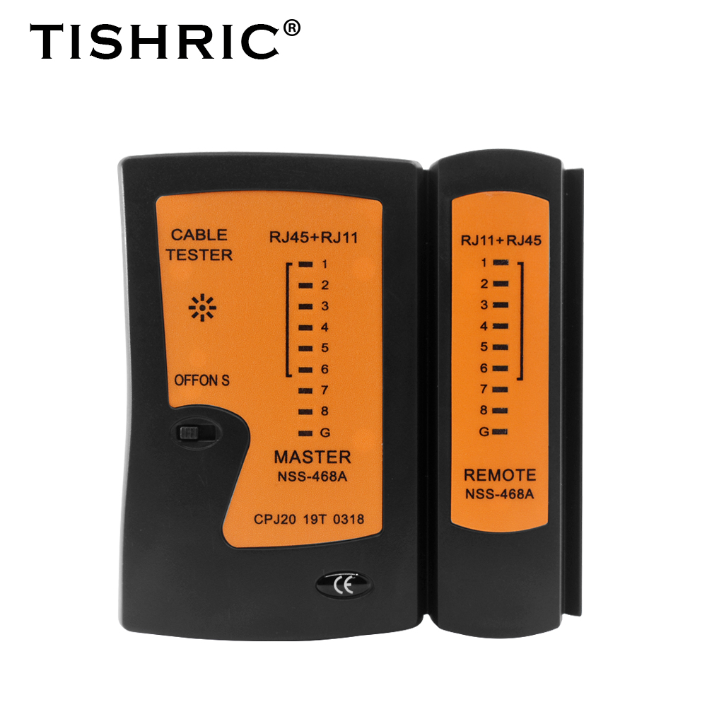 TISHRIC NSS-468A Lan Tester RJ45 RJ11 Wiring Finde... – Grandado