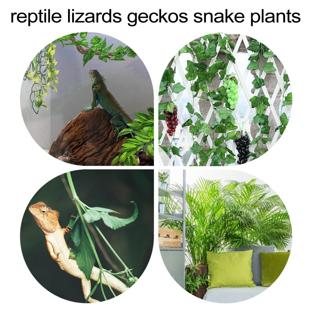 3Pcs Plants Suction Cup Simulation Natural Realist... – Vicedeal