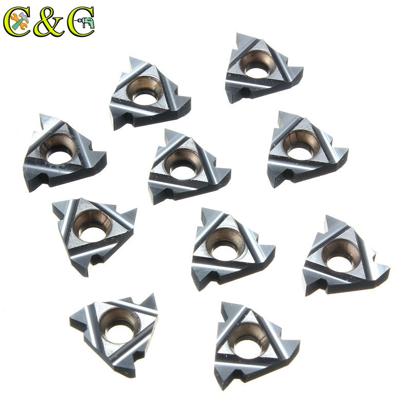 10pcs 16IR AG60 Carbide Threading Inserts Internal... – Vicedeal