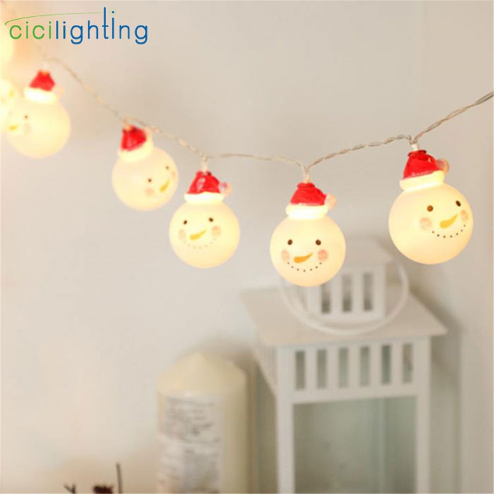 Santa Claus led String Light for Xmas Goods, AA Ba... – Grandado