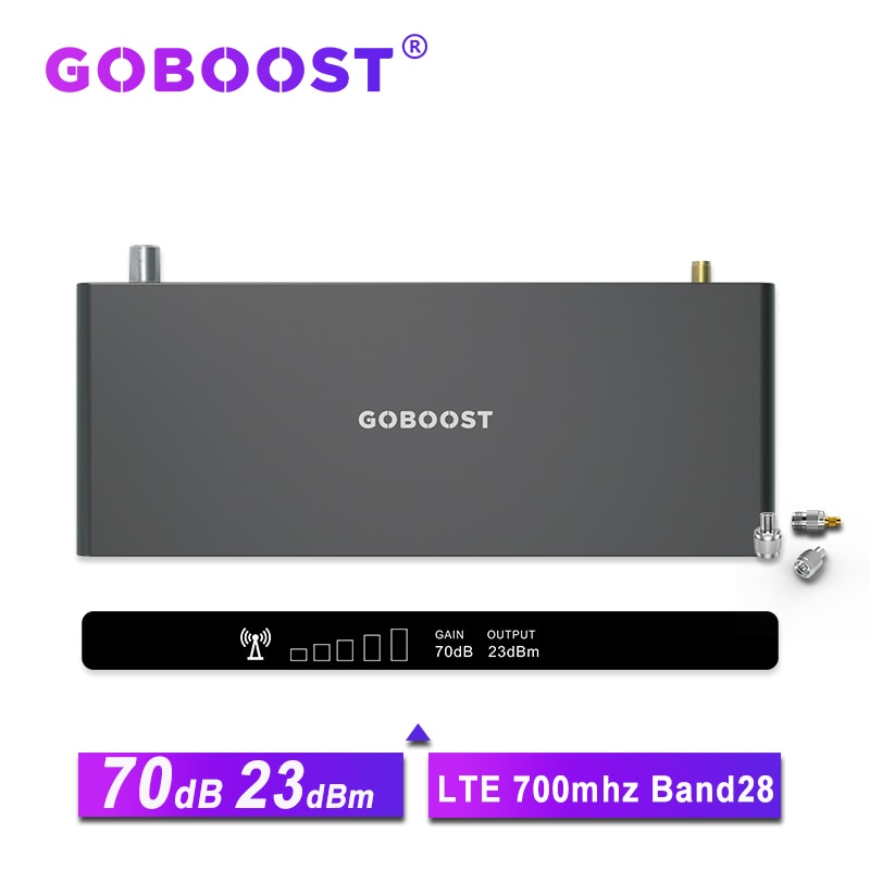 GOBOOST 70dB 4g signal booster lte 700 mhz cellula... – Grandado