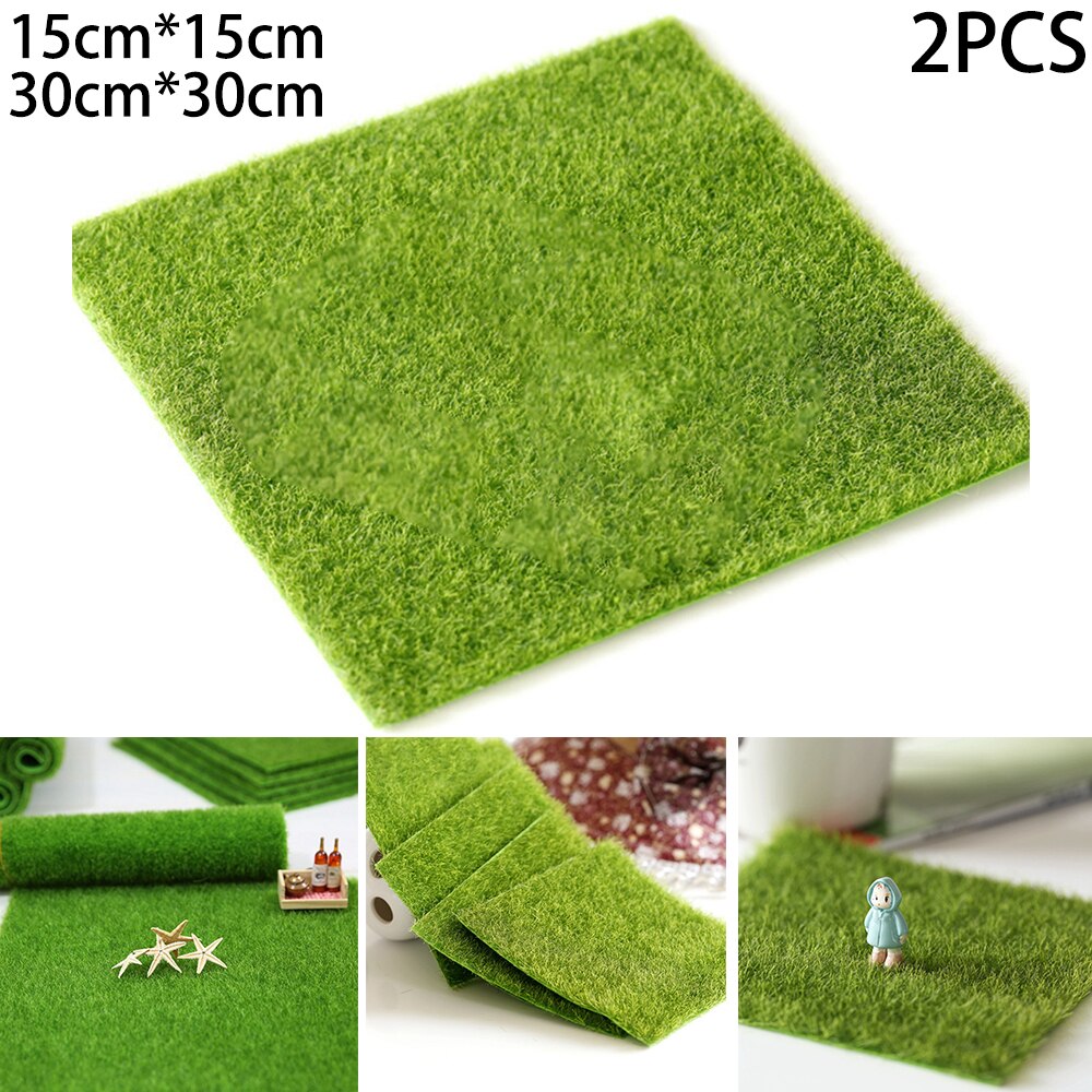 Mat Artificial Lawn Grass Rug PVC DIY Landscaping ... – Vicedeal