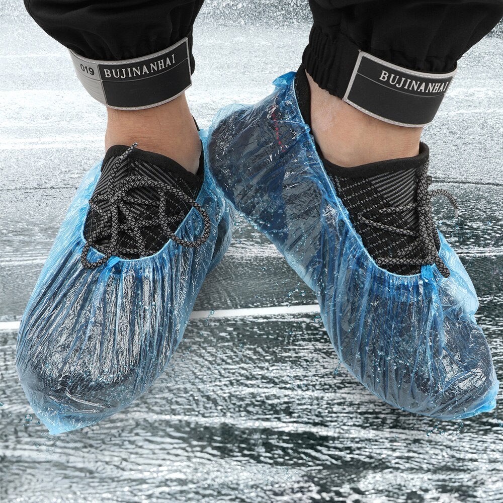 100 PCS Rainy Day Disposable Shoe Covers Cleaning ... – Grandado