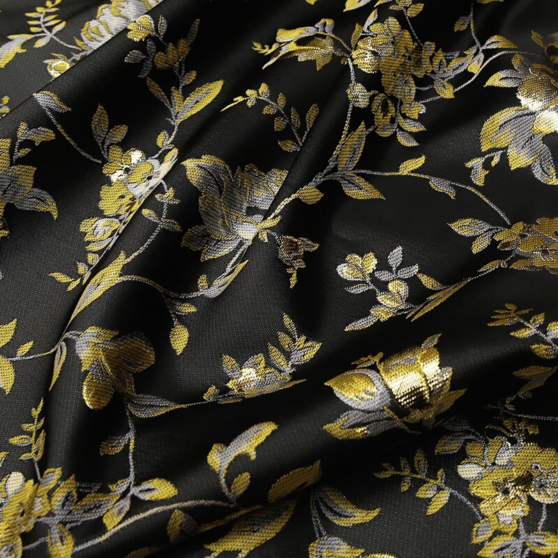 Satin jacquard clothing fabric Polyester cotton cl... – Grandado