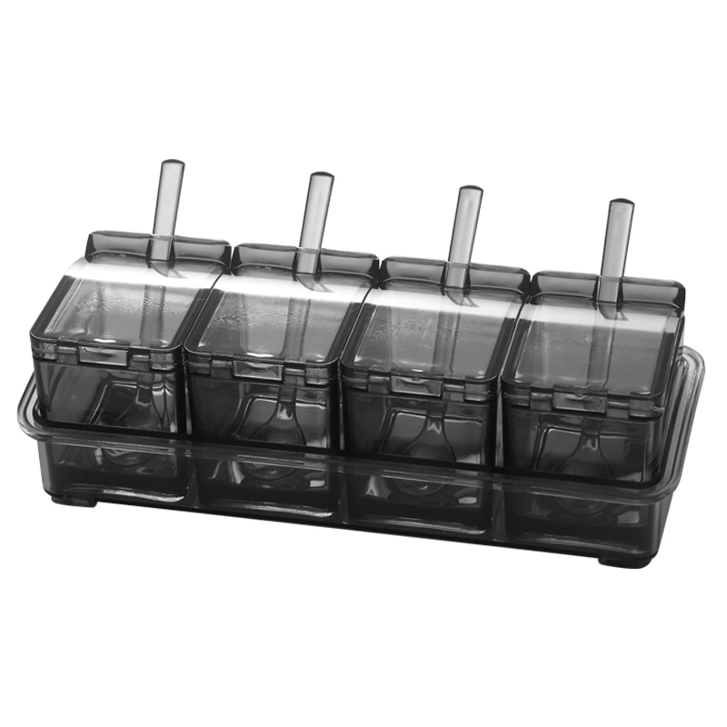 1 sett plast sukkerbolle hjemmekjøkken salt krydde... – Grandado