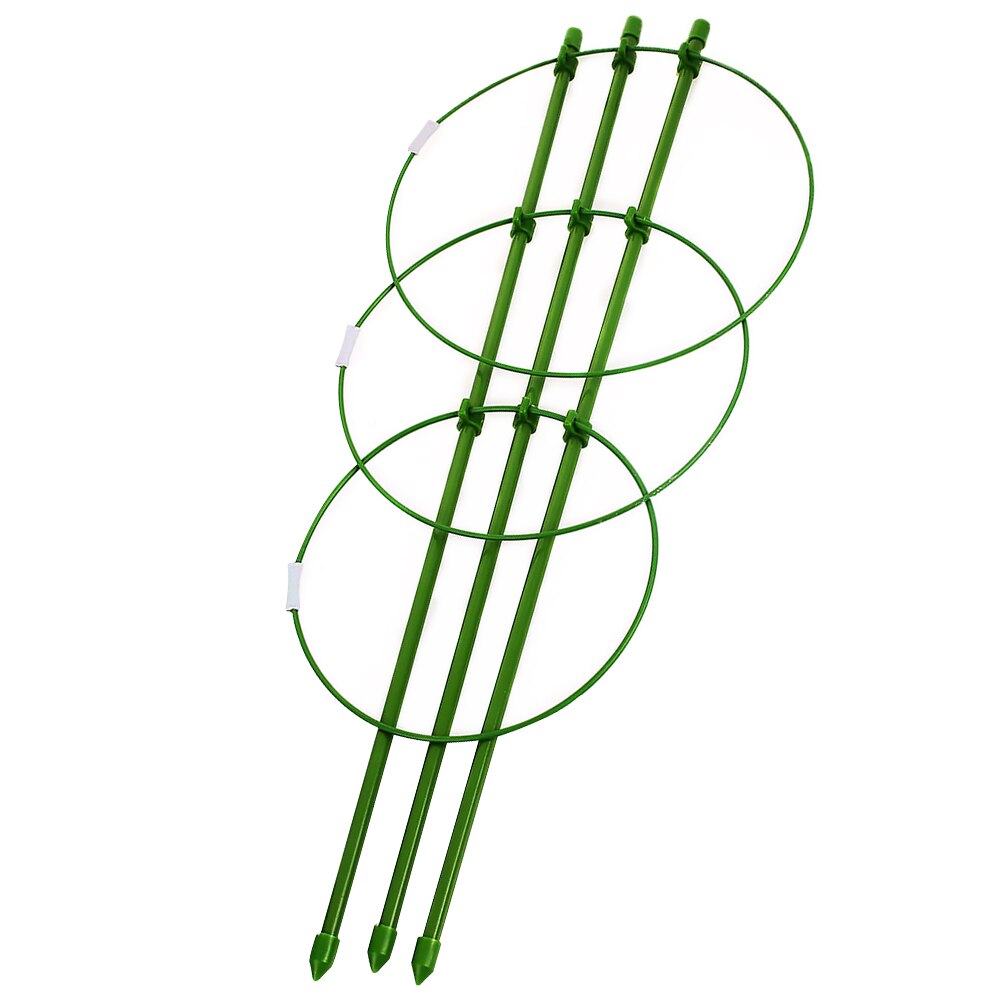 Climbing Plant Support Cage Plant Support Ring Adj... – Grandado
