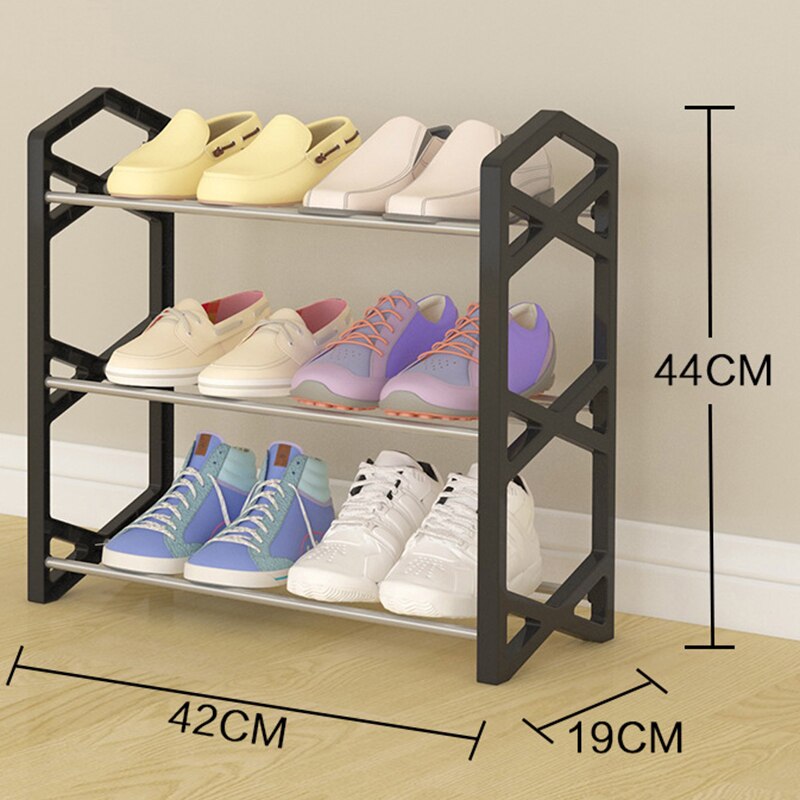 Multi-layer Shoe Rack Thickened Steel Pipe Standin... – Grandado