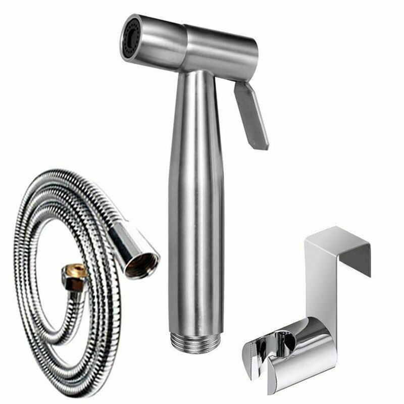 Handhållen toalett bidet spruta set kit rostfritt ... – Vicedeal