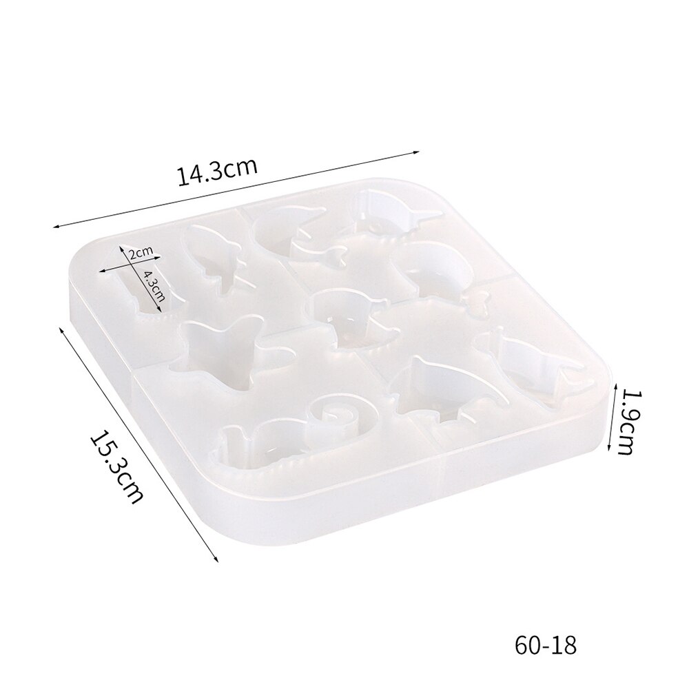 Mix Fish Dolphin Seahorse Epoxy Resin Molds UV Res... – Grandado