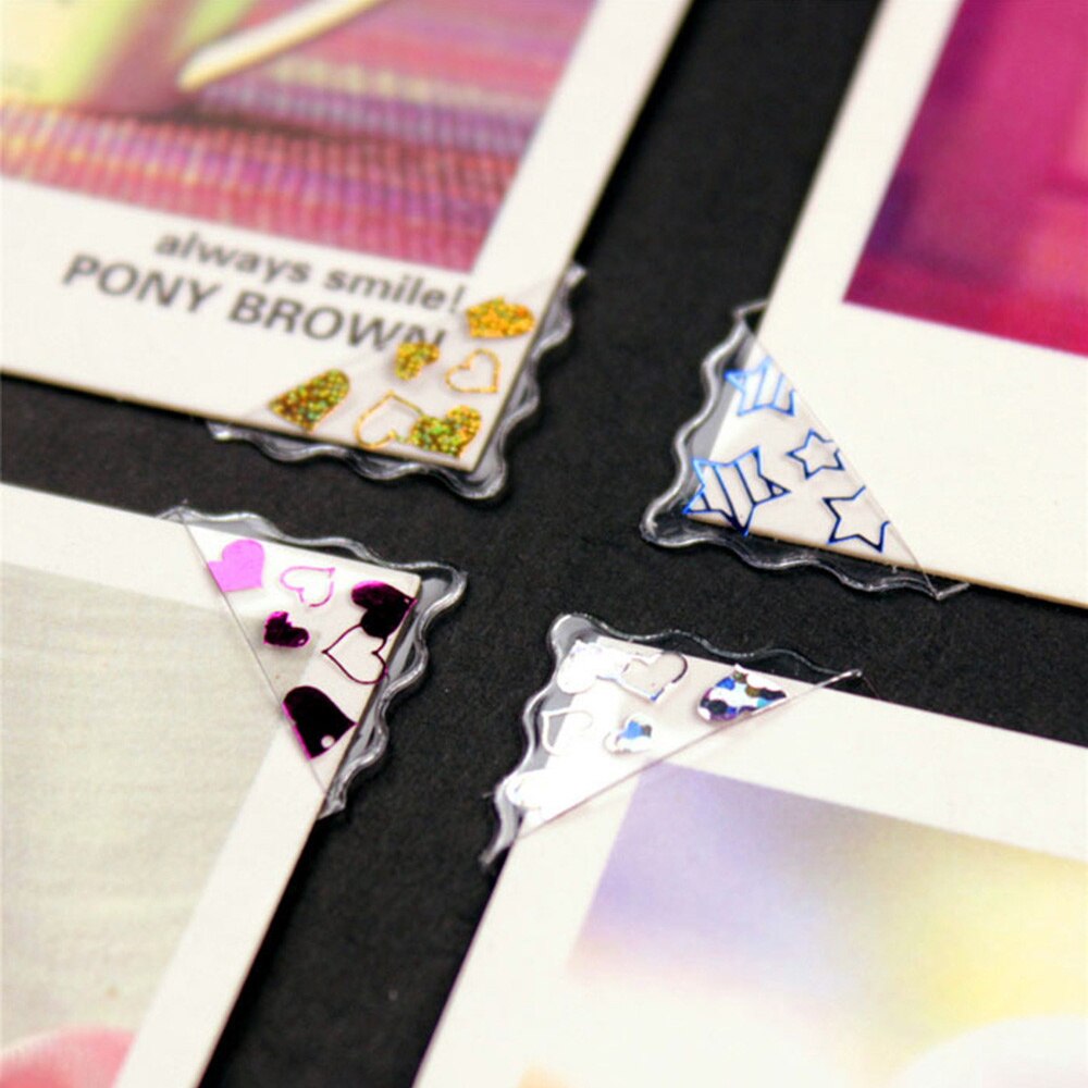 Photo corner self-adhesive picture stickers DIY al... – Vicedeal