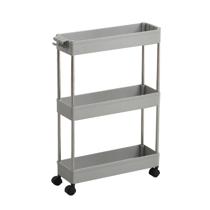 3/4 Layer Kitchen Crack Storage Rack Movable Pulle... – Grandado