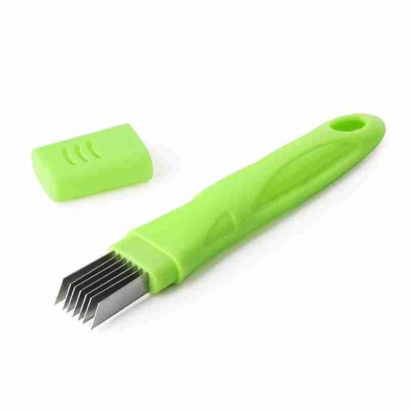 1pcs Onion Cutter Knife Graters Multi Blade Vegeta... – Grandado