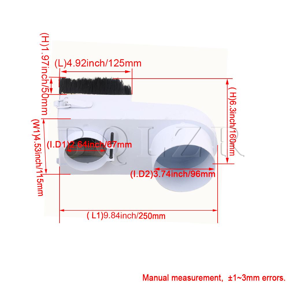 BQLZR 65mm Spindle Dust Shoe Cover for Woodworking... – Grandado