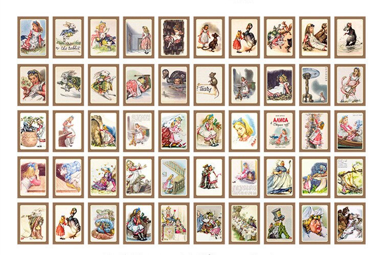 50 ark/paket saga stad skrivbart material papper s... – Grandado