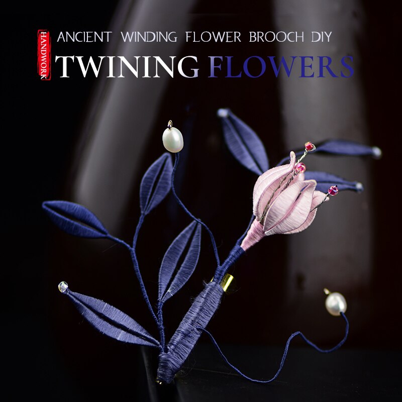 Winding flowers Wrapped flowers DIY kits Antique b... – Grandado