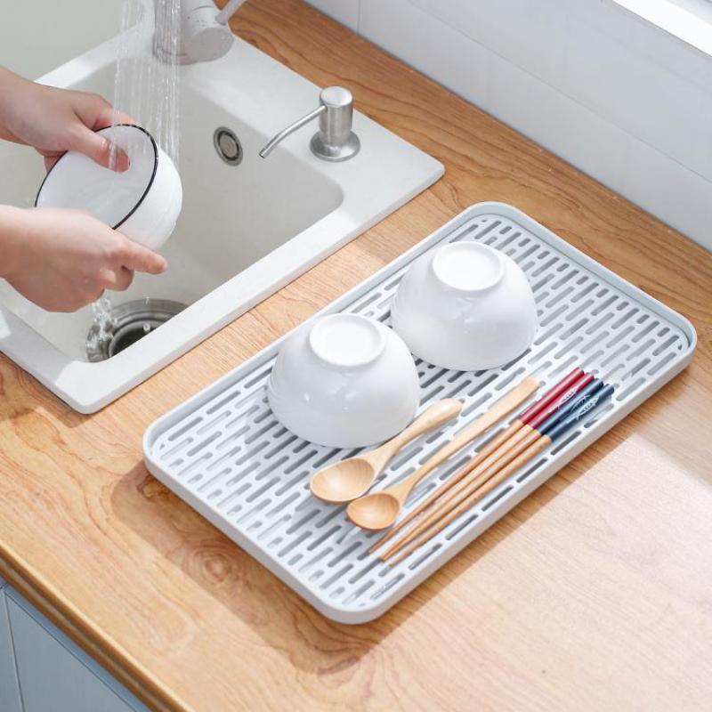 Tea Tray Water Cup Drain Tray Household Living Roo... – Grandado