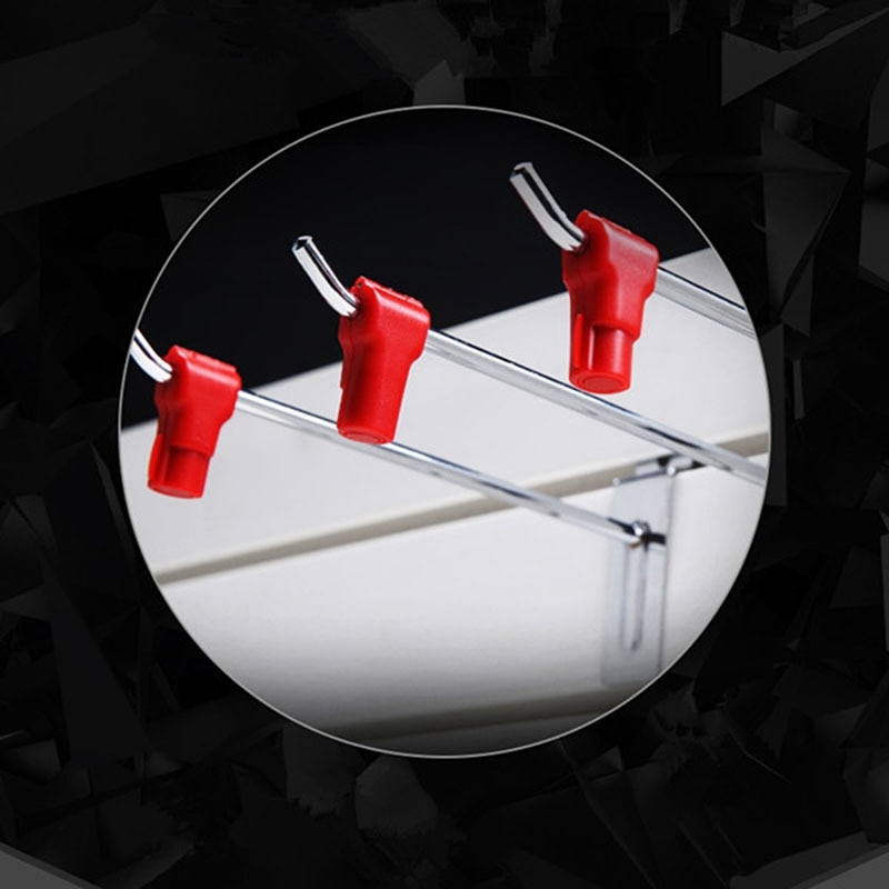 100 Pcs/Bag Anti-Theft Security Hook Stop Lock Hoo... – Grandado