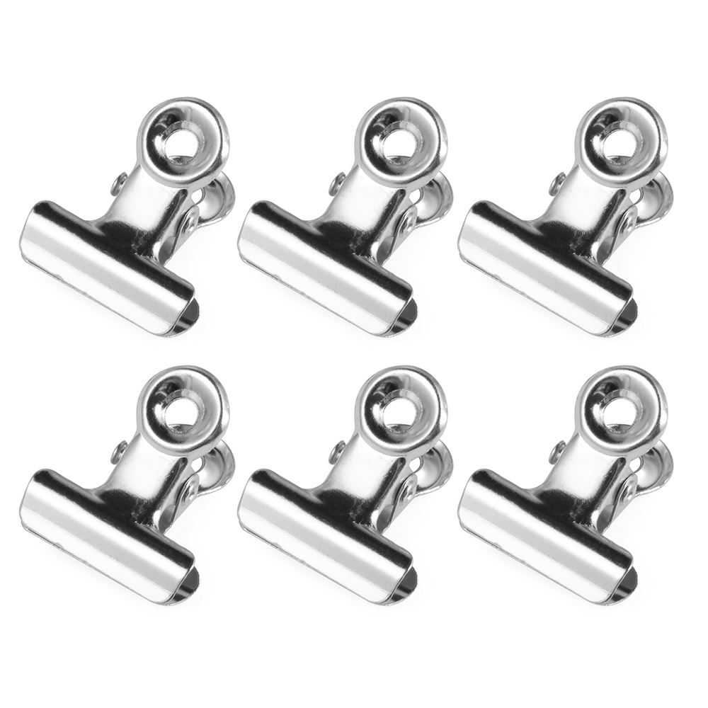 6/5Pcs Stainless Steel Binder Clip Metal Bag Clips... – Vicedeal