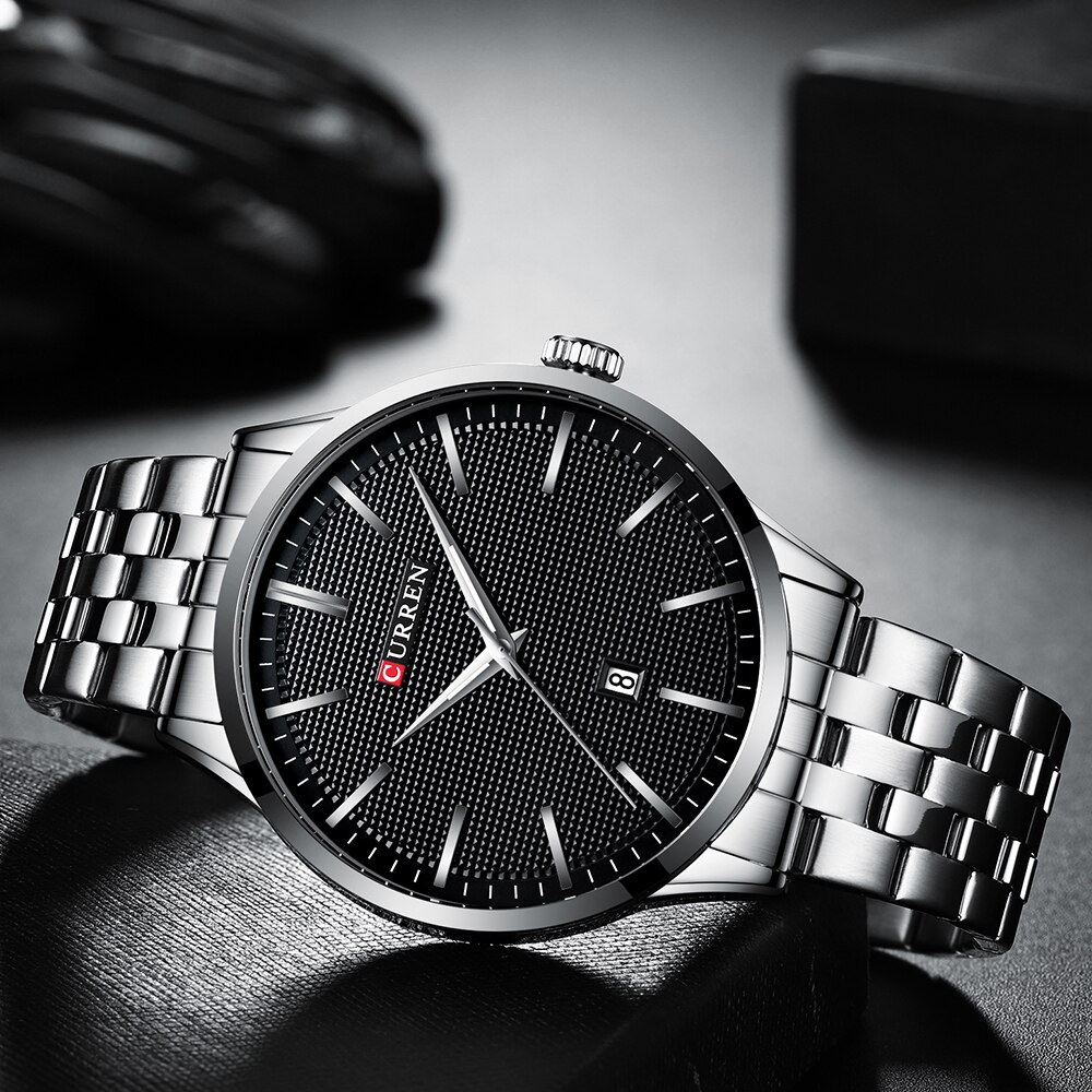 Horloge Man Horloges Business Horloge Met Auto Dat... – Grandado