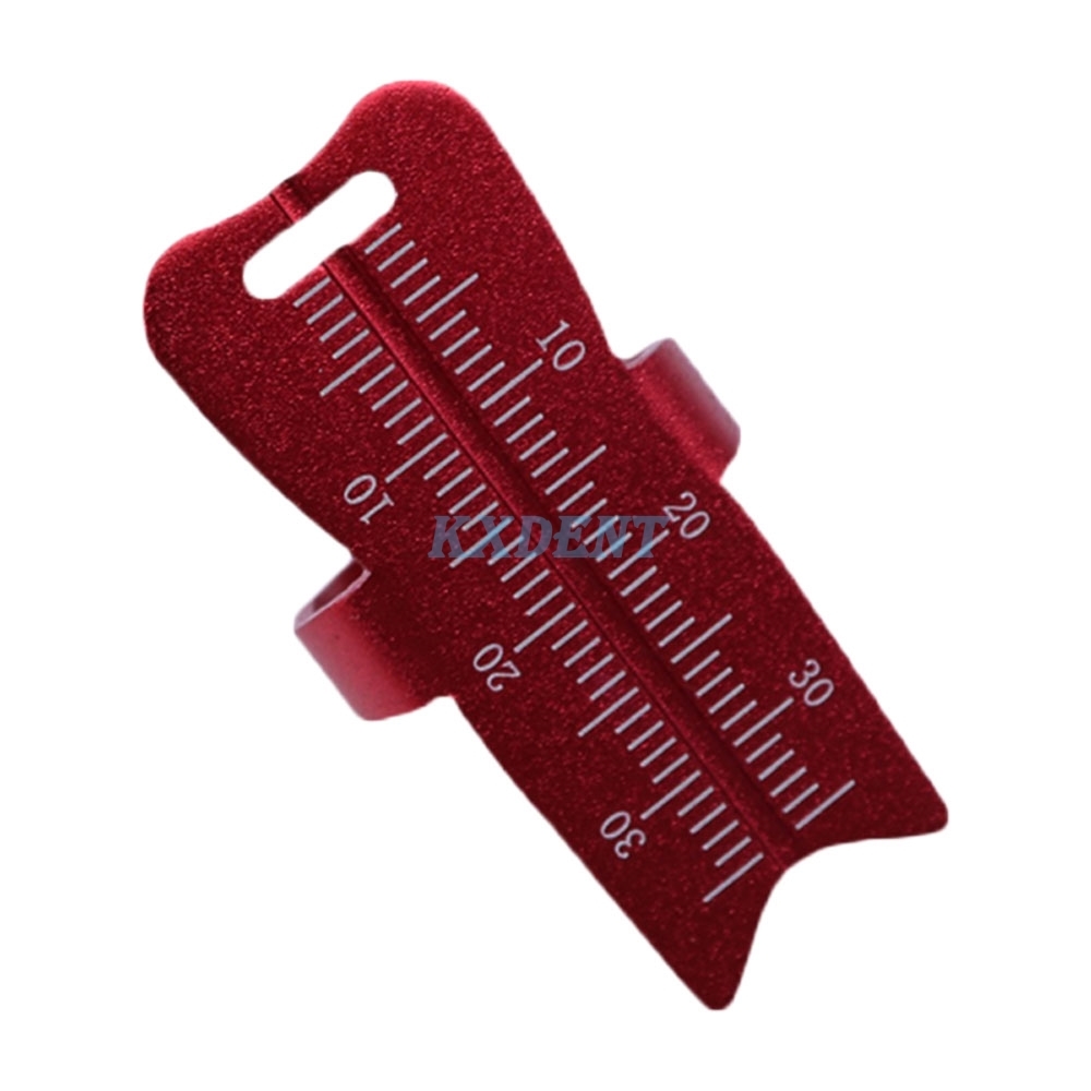 1pc Dental Ruler Aluminium Dentist Endodontic Fing... – Vicedeal