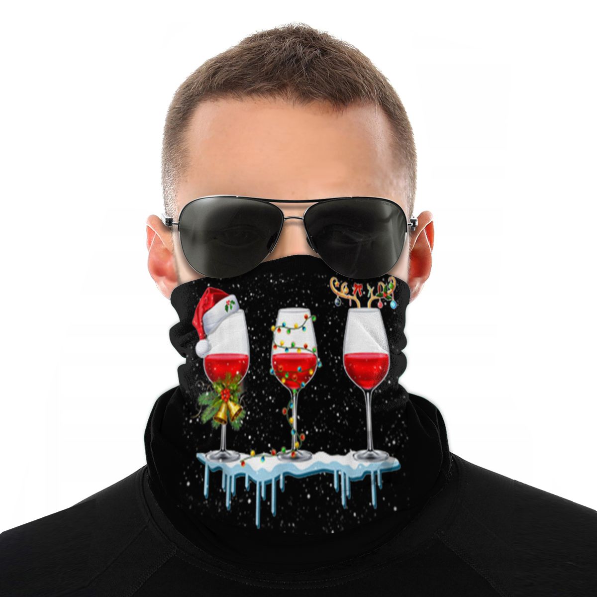 Top Three Glass Of Red Wine Santa Christmas For Me... – Vicedeal