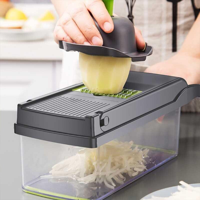 Simple Vegetable Chopper Onion Chopper Dicer Food ... – Grandado