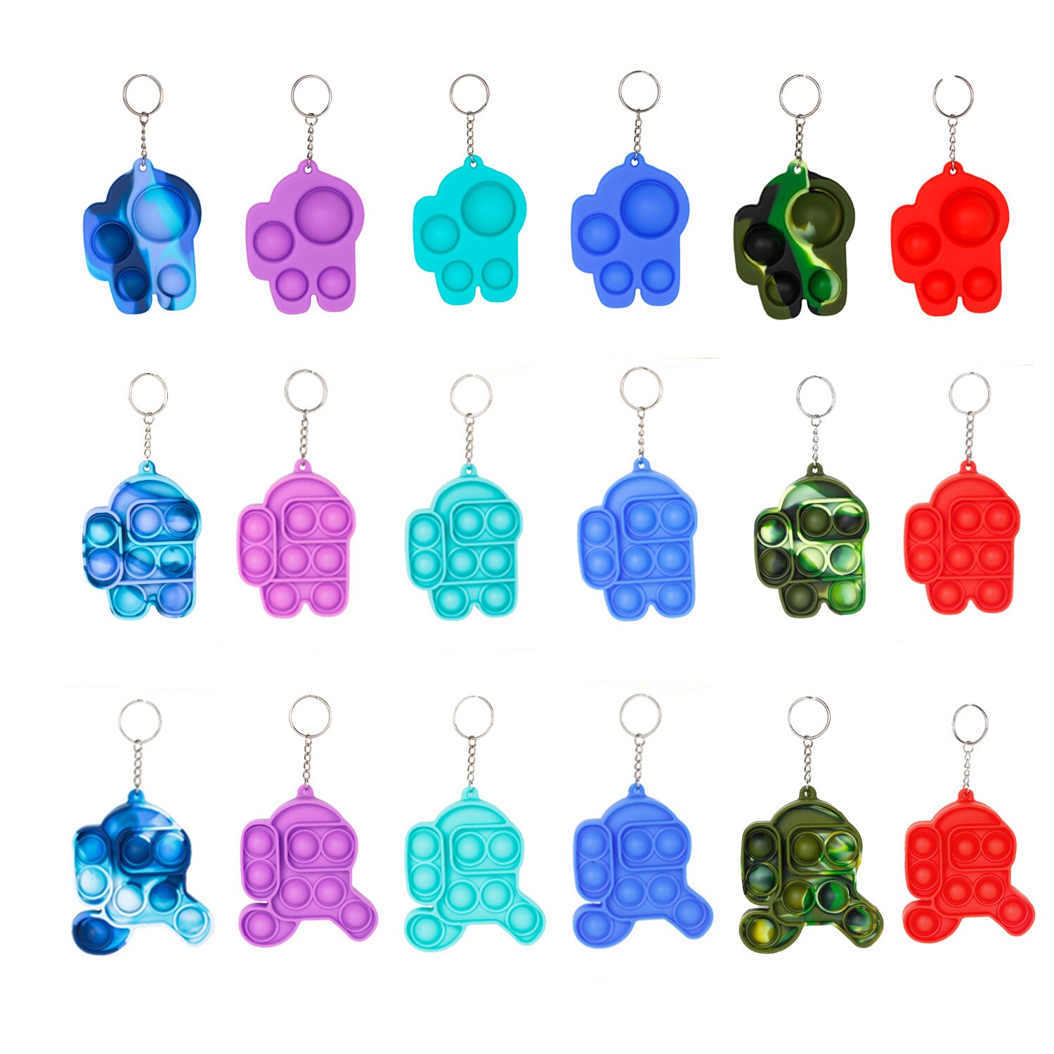 CT08~CT19 Mini Push Pop Bubble Sensory Toy for Adu... – Vicedeal