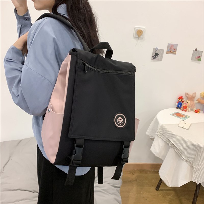Waterproof Backpack Women Nylon Preppy Style High ... – Vicedeal