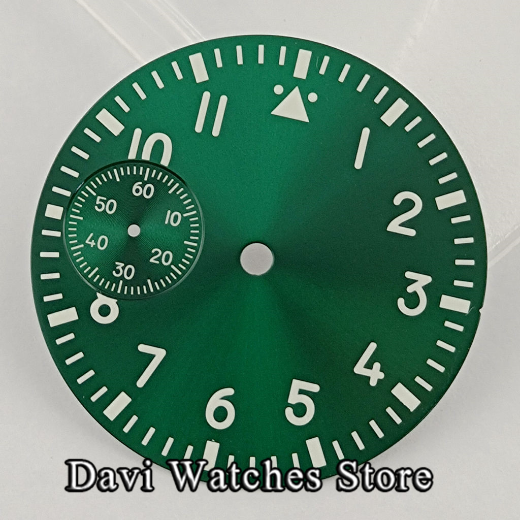 37Mm Steriele Blauw Wit Groen Zwarte Wijzerplaat H... – Vicedeal