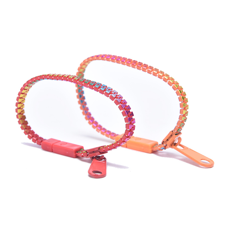 4PCS Colorful DIY Zipper Bracelet Set Party Childr... – Grandado