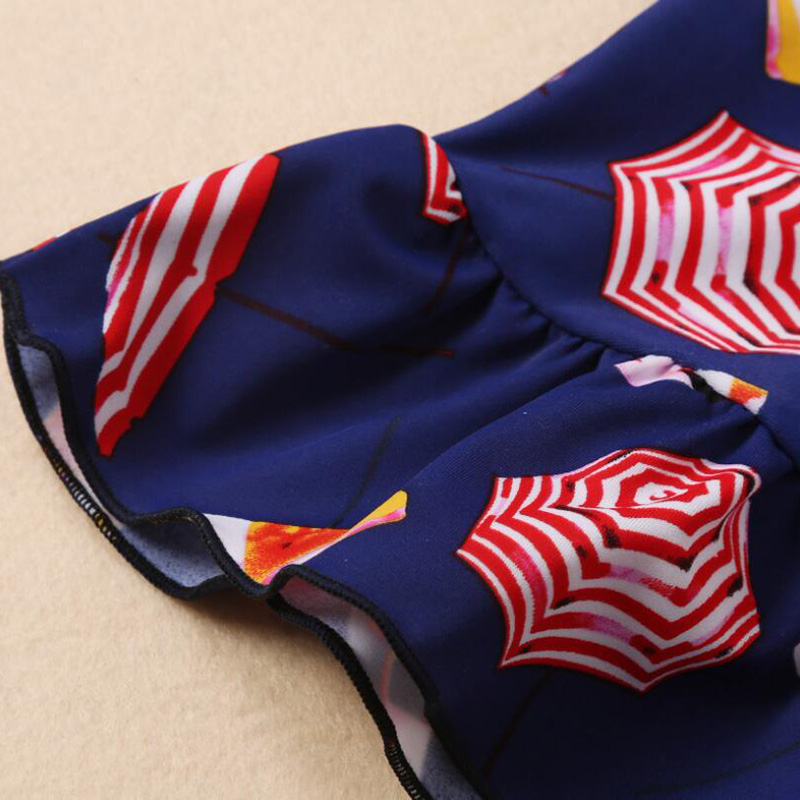 Sunny eva mädchen badeanzug gedruckt Badeanzüge fü... – Vicedeal