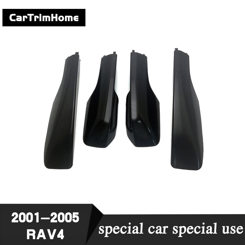 Black Roof Rack Caps For Toyota RAV4 Rack Bar Rail... – Grandado
