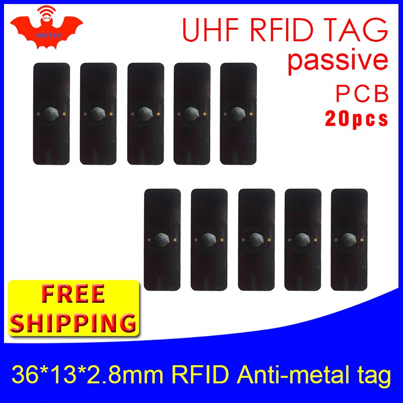 UHF RFID metal tag 915m 868m EPC 20pcs fixed-asset... – Grandado